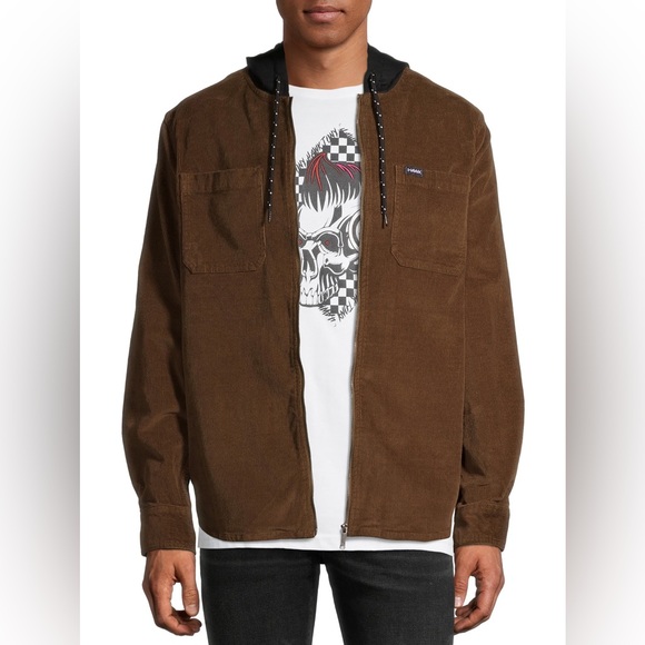 Tony Hawk | Jackets & Coats | Tony Hawk Mens Corduroy Hooded Shacket ...